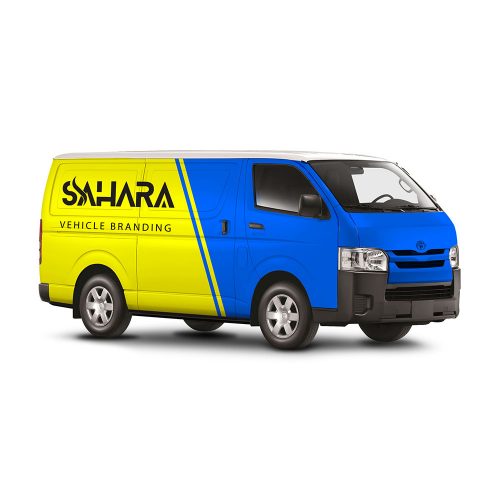 Low Roof Van Full Branding - Sahara Car Branding